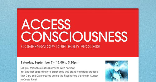 ACCESS CONSCIOUSNESS | Smore Newsletters