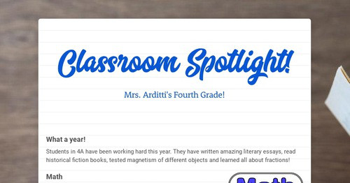 Classroom Spotlight!