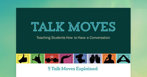 Talk Moves | Smore Newsletters