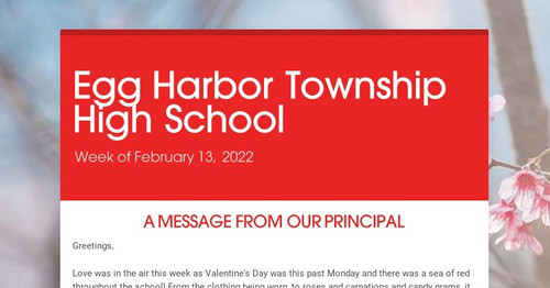Egg Harbor Township High School | Smore Newsletters