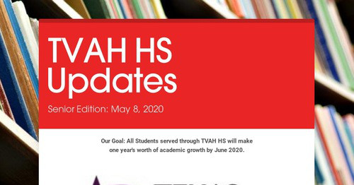 TVAH HS Updates | Smore Newsletters