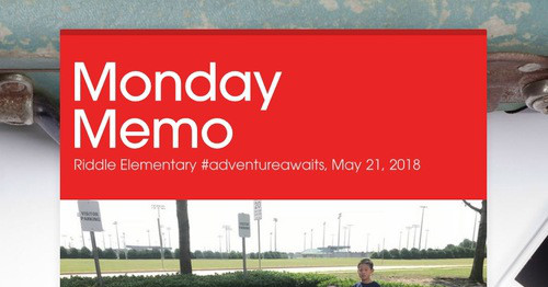 Monday Memo