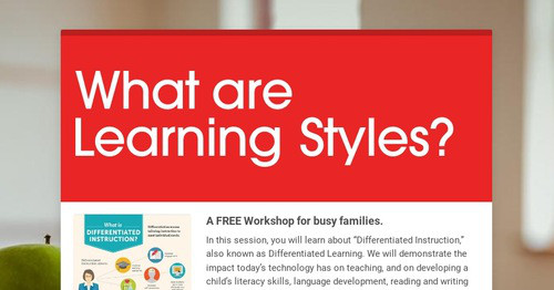 What are Learning Styles? | Smore Newsletters