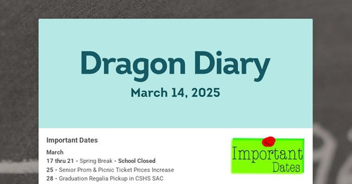Dragon Diary
