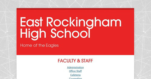 East Rockingham High School