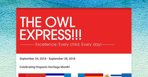 THE OWL EXPRESS!!! | Smore Newsletters
