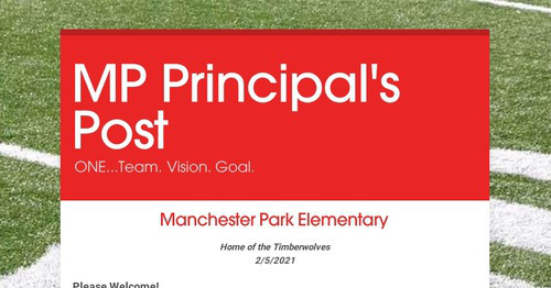 MP Principal's Post | Smore Newsletters for Education