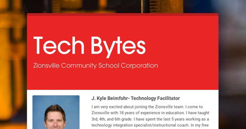 Tech Bytes | Smore Newsletters