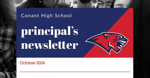 Conant HS Principal's Newsletter