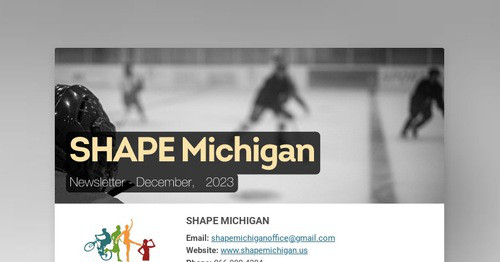 SHAPE Michigan