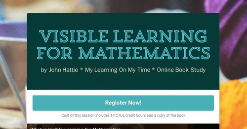 Visible Learning for Mathematics