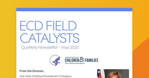ECD FIELD CATALYSTS | Smore Newsletters
