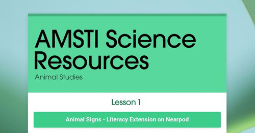 AMSTI Science Resources | Smore Newsletters for Education