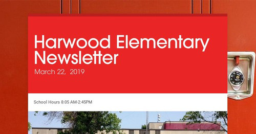 Harwood Elementary Newsletter | Smore Newsletters for Education