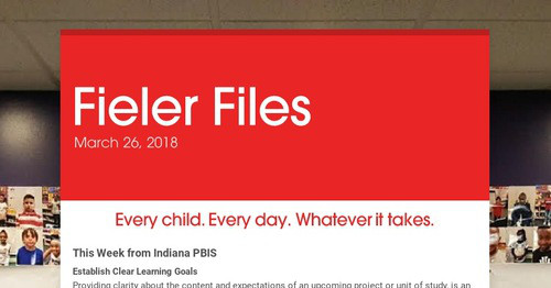 Fieler Files | Smore Newsletters for Education