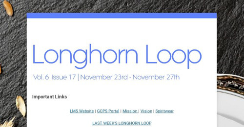 Longhorn Loop | Smore Newsletters