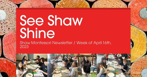See Shaw Shine | Smore Newsletters for Education