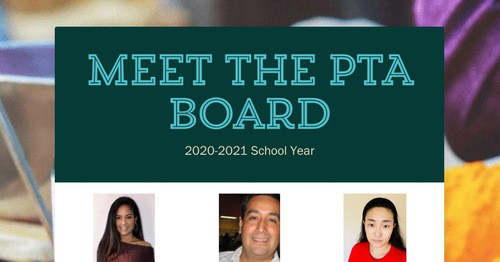 Meet the PTA Board | Smore Newsletters