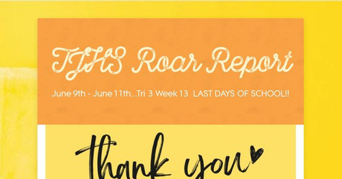 TJHS Roar Report