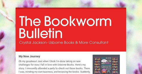 The Bookworm Bulletin | Smore Newsletters