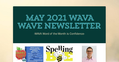 May 2021 WAVA Wave Newsletter | Smore Newsletters