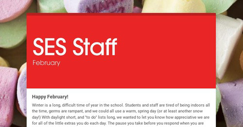 SES Staff | Smore Newsletters for Education