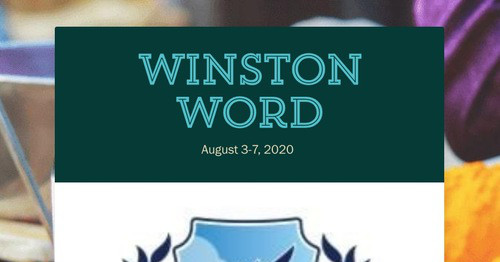 Winston Word | Smore Newsletters