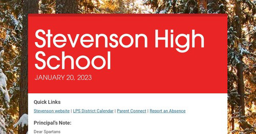 Stevenson High School