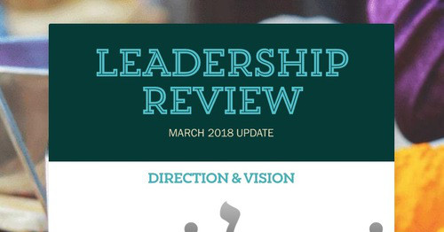 LEADERSHIP REVIEW | Smore Newsletters for Education