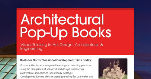 Architectural Pop-Up Books