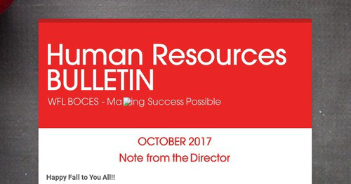 Human Resources BULLETIN