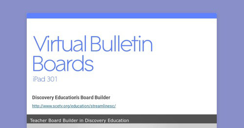 Virtual Bulletin Boards | Smore Newsletters