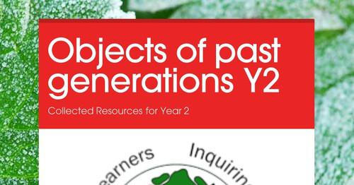 Objects of past generations Y2 | Smore Newsletters