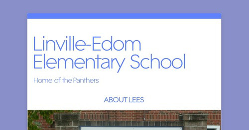 Linville-Edom Elementary School