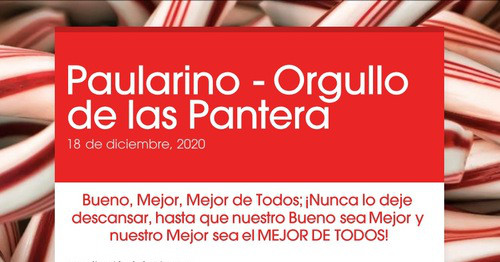 Paularino - Orgullo de las Pantera | Smore Newsletters for Education