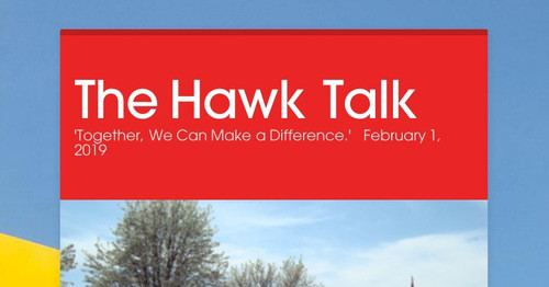 The Hawk Talk | Smore Newsletters