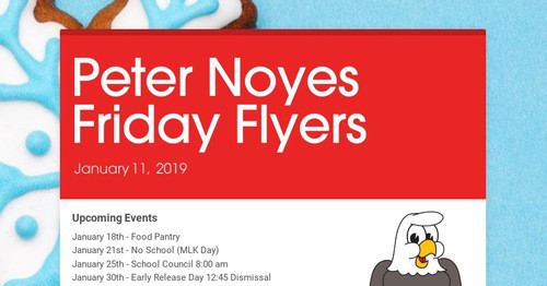 Peter Noyes Friday Flyers