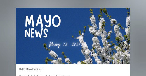 Mayo News | Smore Newsletters