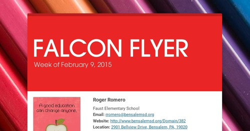 FALCON FLYER | Smore Newsletters