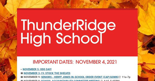 ThunderRidge High School