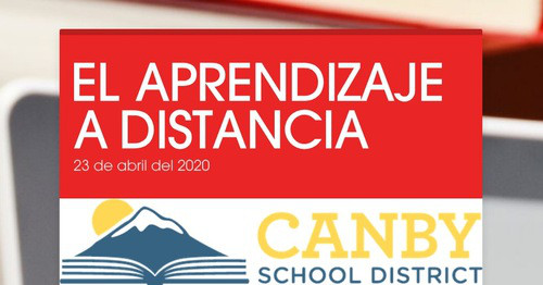EL APRENDIZAJE A DISTANCIA