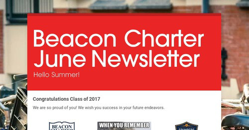 Beacon Charter June Newsletter | Smore Newsletters