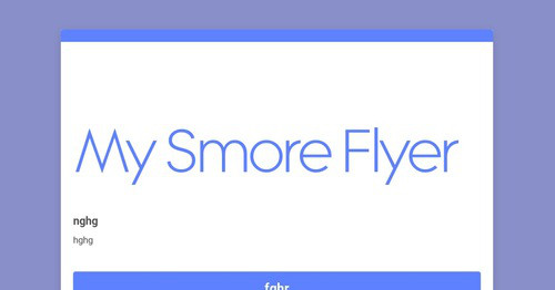 My Smore Flyer | Smore Newsletters