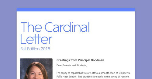 The Cardinal Letter