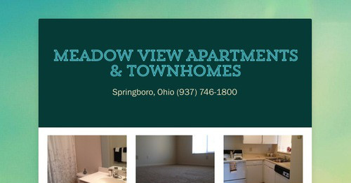 Meadow View Apartments & Townhomes | Smore Newsletters