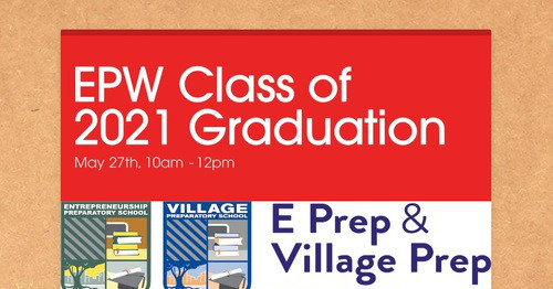 EPW Class of 2021 Graduation | Smore Newsletters