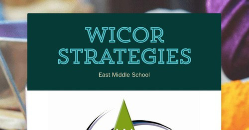 WICOR Strategies | Smore Newsletters WICOR Strategies | Smore Newsletters