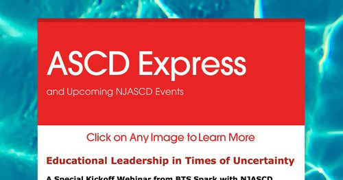 ASCD Express | Smore Newsletters