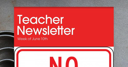 Teacher Newsletter | Smore Newsletters for Education