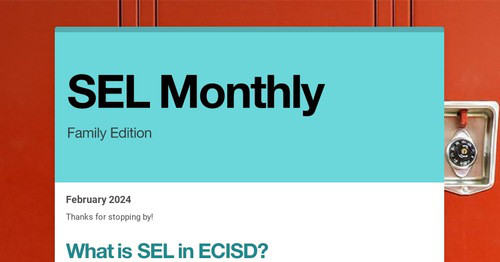 SEL Monthly